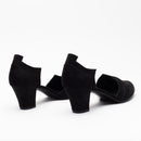 Christine Vintage Pumps (Widow Black) – American Duchess