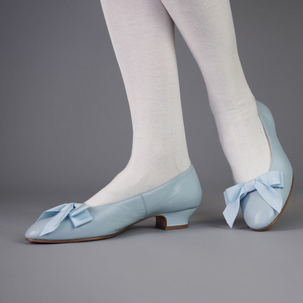 Waltz Edwardian Slipper (Pale Blue) – American Duchess