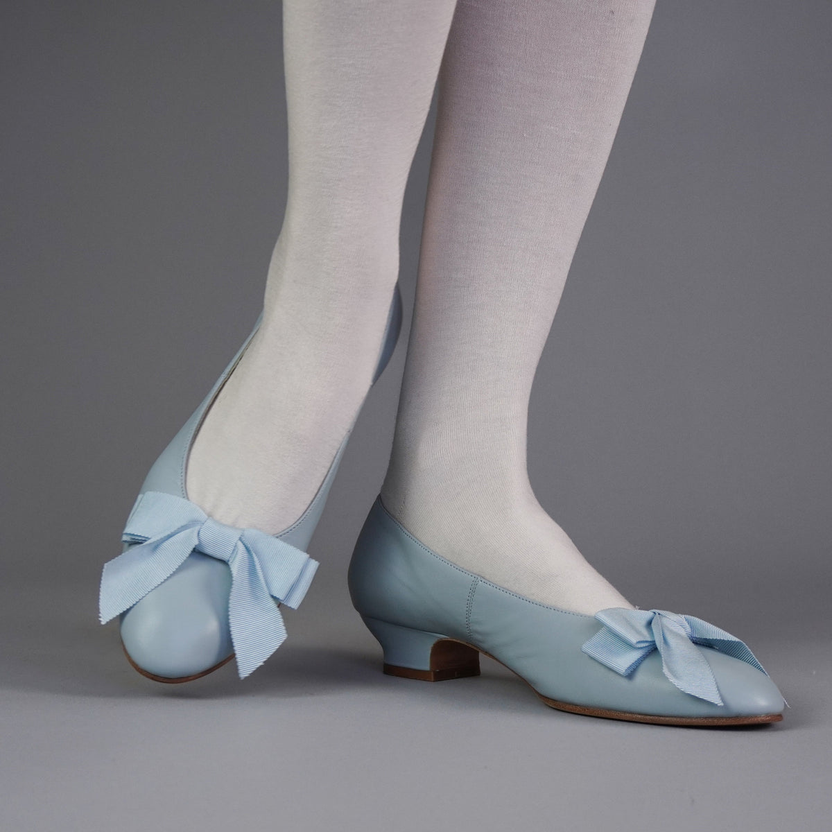 Waltz Edwardian Slipper (Pale Blue) – American Duchess