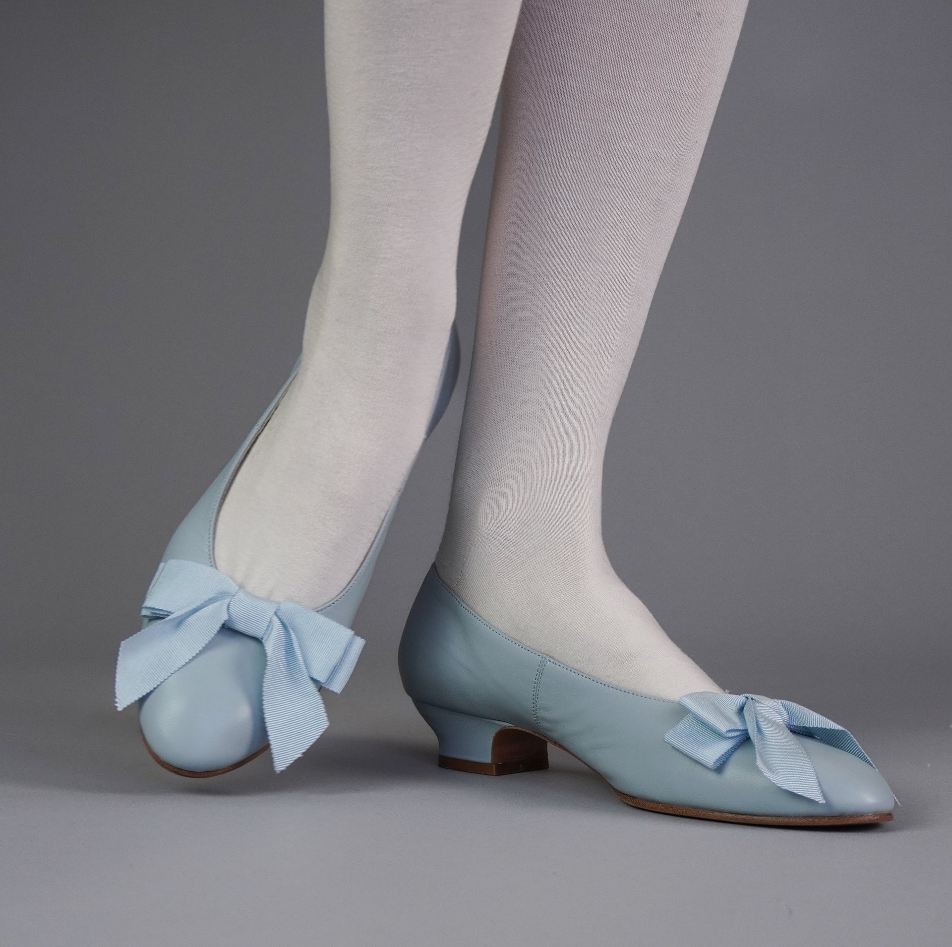Waltz Edwardian Slipper (Pale Blue) – American Duchess