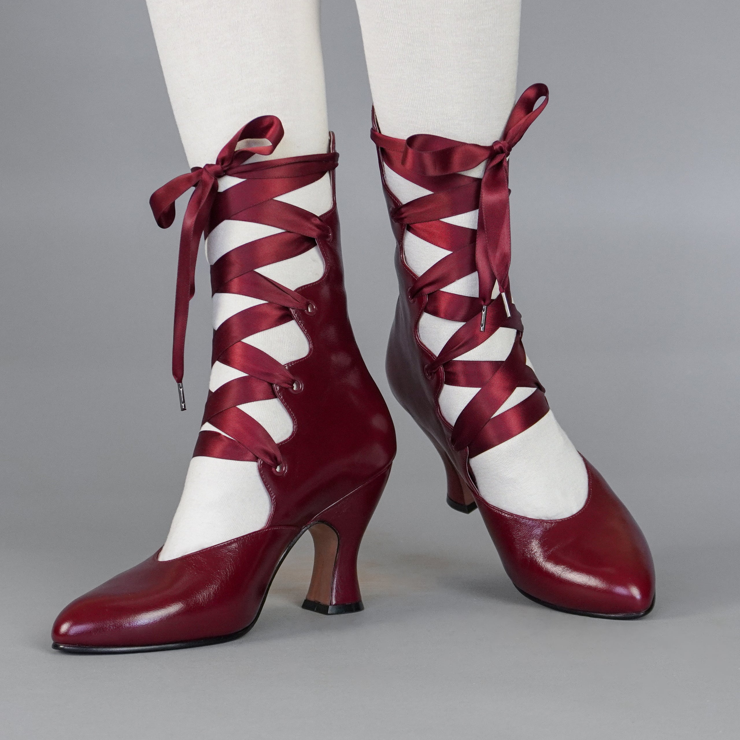 Tango Edwardian Boot (Black Cherry) – American Duchess