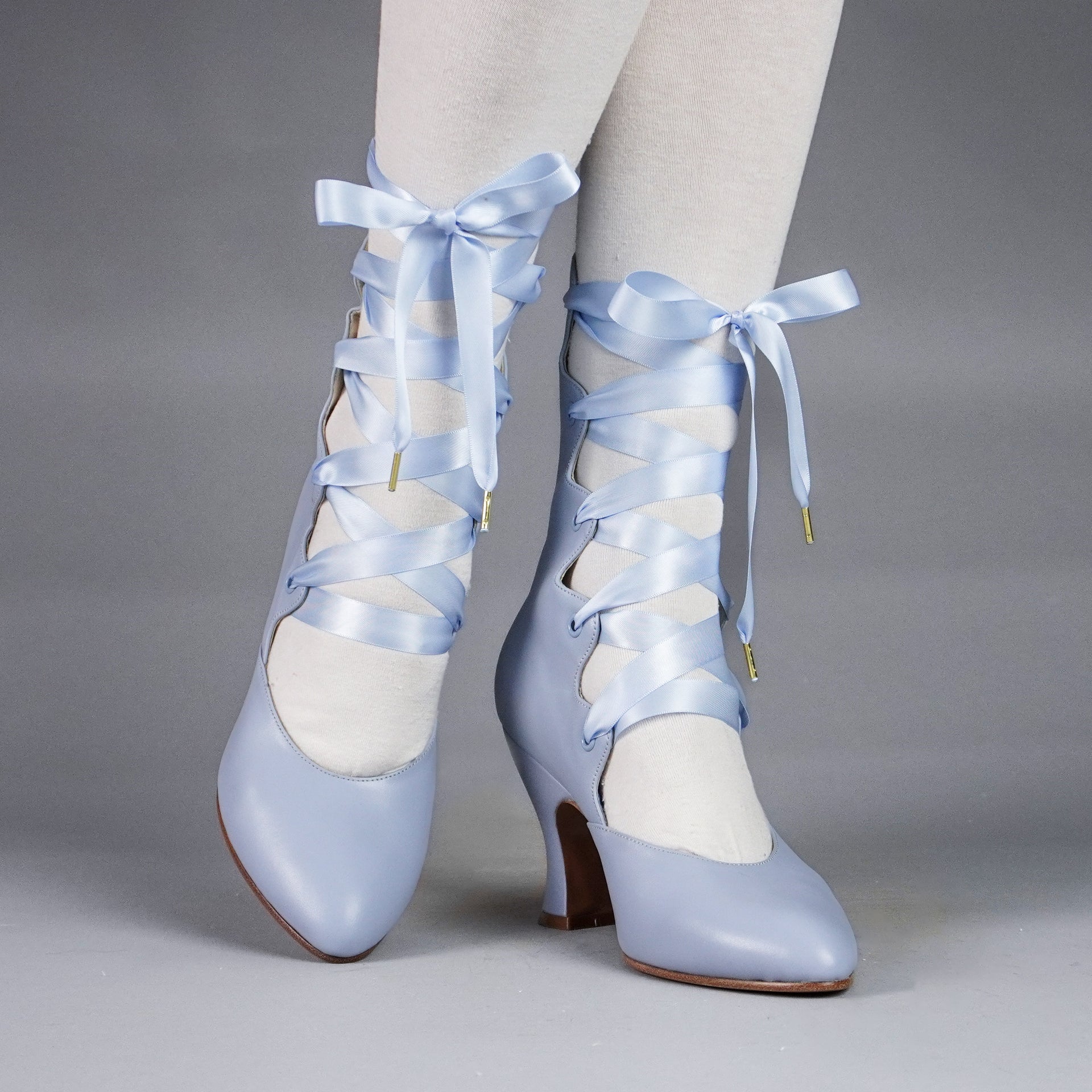 Tango Edwardian Boot (Sky Blue) – American Duchess