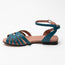 Marta Vintage Sandals (Harbor Blue) – American Duchess