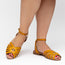 Marta Vintage Sandals (Goldenrod Yellow) – American Duchess