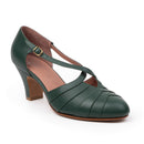 PRE-ORDER Melrose Vintage Pumps (Evergreen) – American Duchess