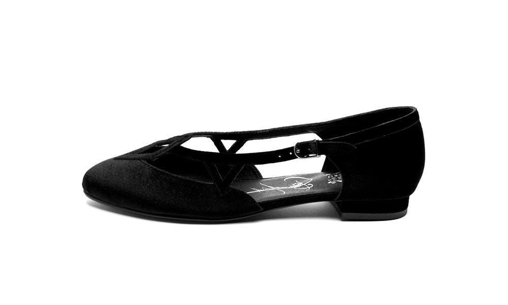 Mildred Vintage Flats (Witching Hour) – American Duchess