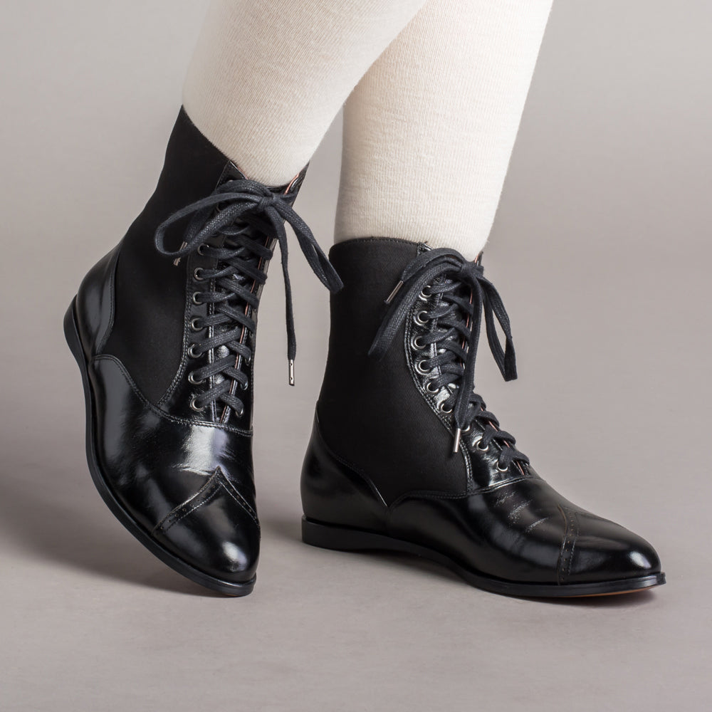 Anne Boots (Black) – American Duchess