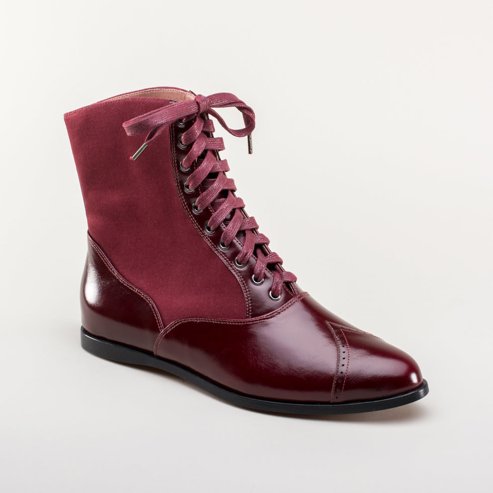 Anne Boots (Oxblood) – American Duchess