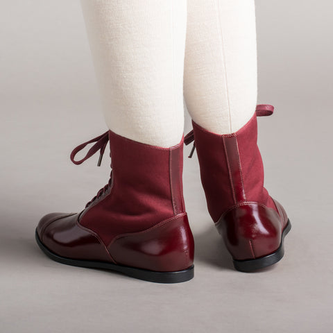 Anne Boots (Oxblood) – American Duchess