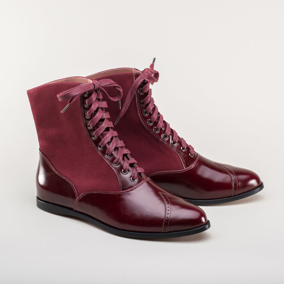 Anne Boots (Oxblood) – American Duchess