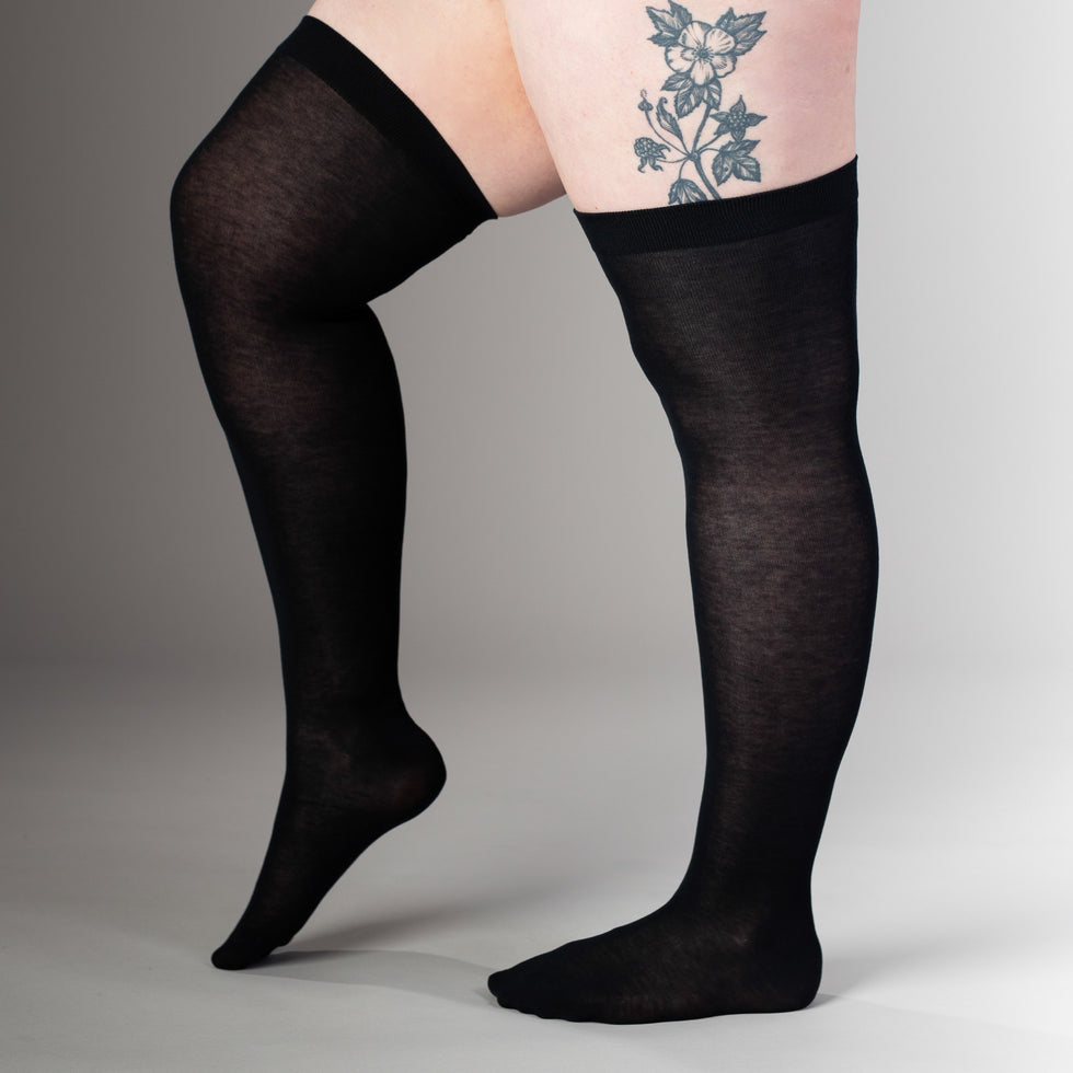 Classic Silk Stockings (Black) – American Duchess