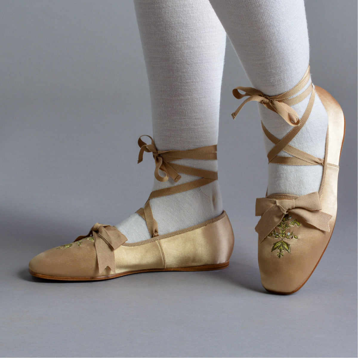 Penelope Regency Slippers (Gold) – American Duchess