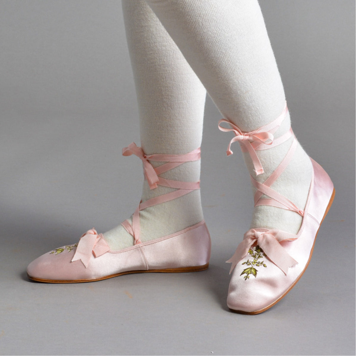 Penelope Regency Slippers (Ballet Pink) – American Duchess