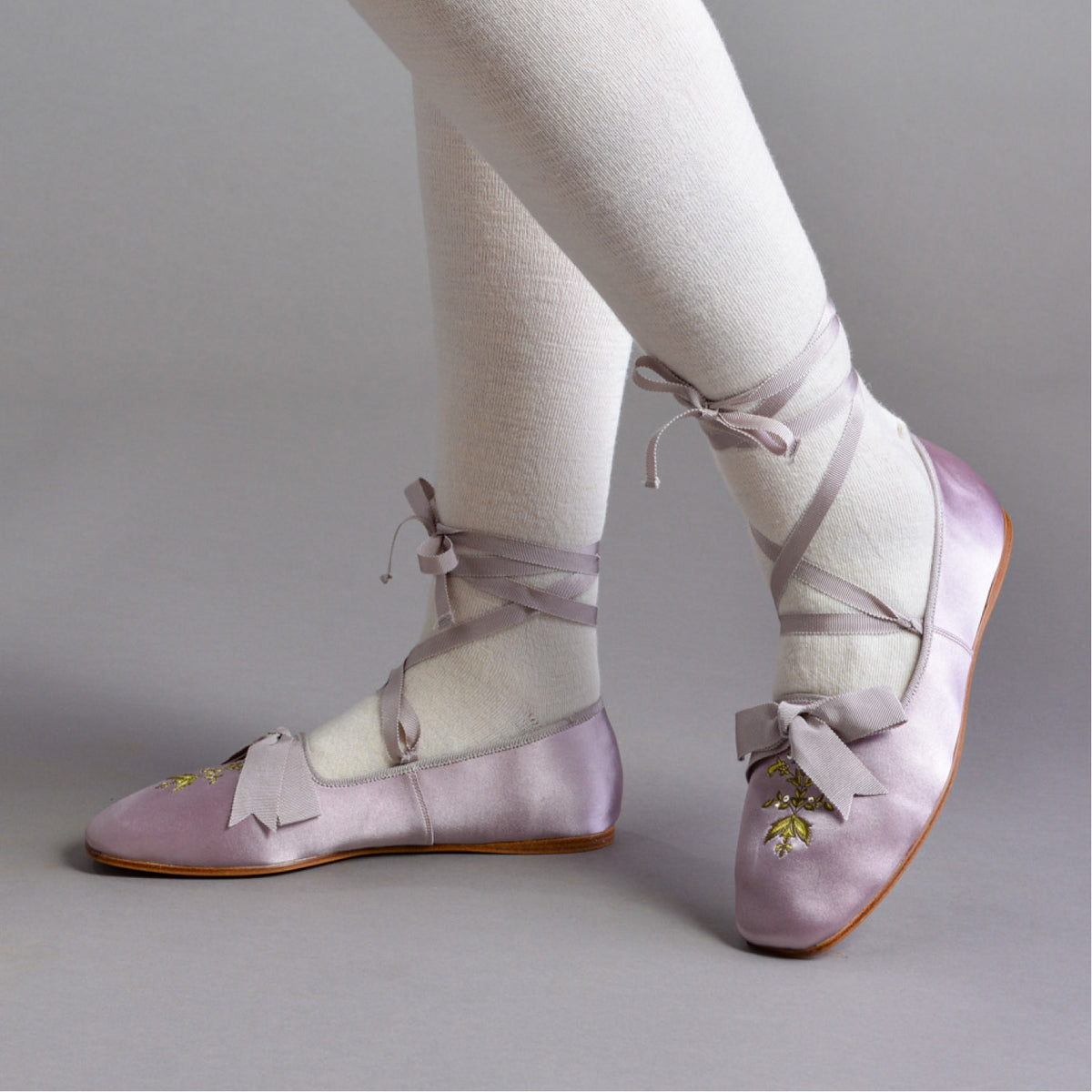 Penelope Regency Slippers (Light Purple) – American Duchess