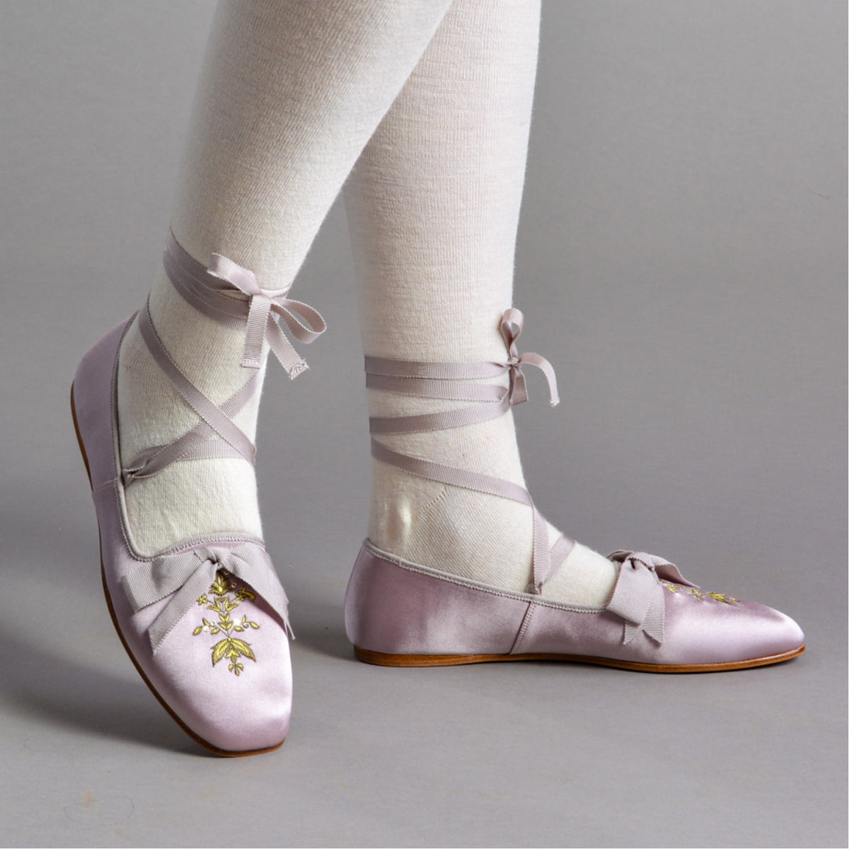 Penelope Regency Slippers (Light Purple) – American Duchess