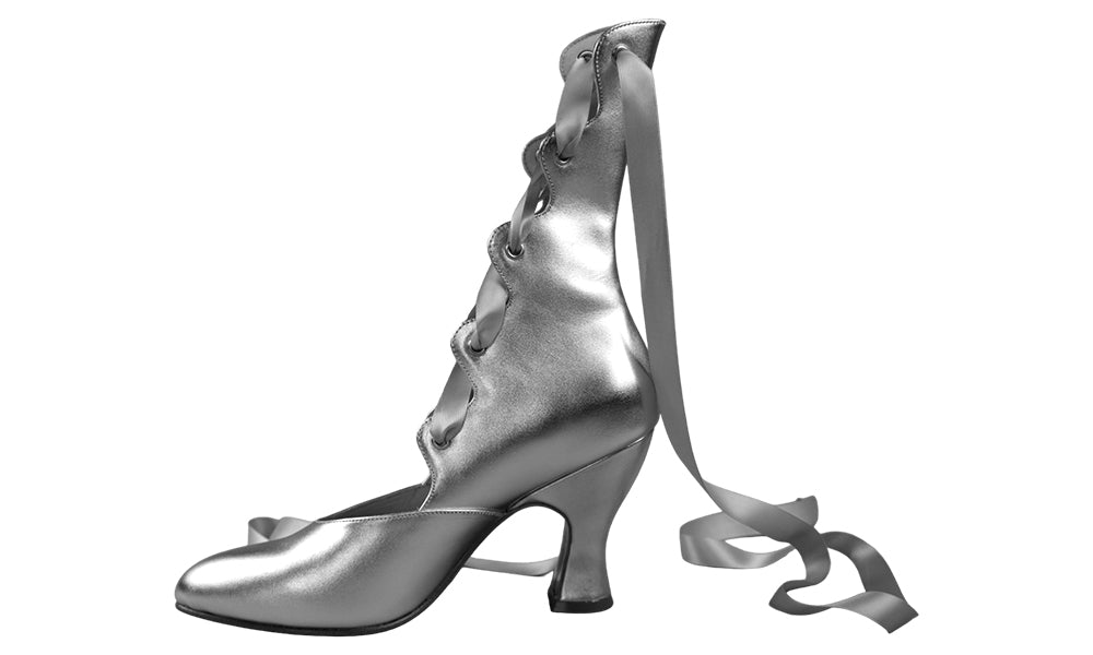 Tango Edwardian Boot (Silver) – American Duchess