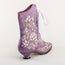 Flora Women's Embroidered Boots (Lavender) – American Duchess
