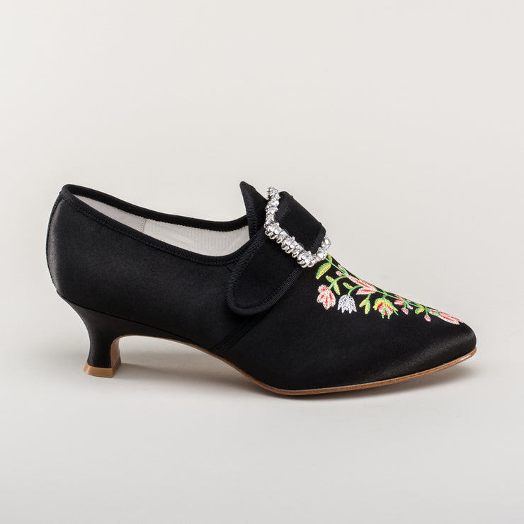 Primrose 18th Century Shoes (Black) – American Duchess