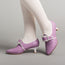Dunmore 18th Century Shoes (Lavender/White) – American Duchess
