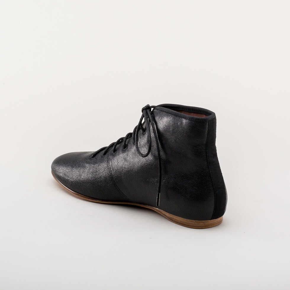 Emma Regency Leather Boots (Black) – American Duchess