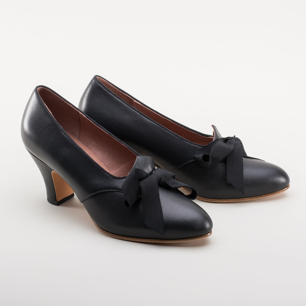Hazel Women's Vintage Pumps (Black) – American Duchess