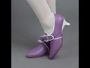 Dunmore 18th Century Shoes (Lavender/White) – American Duchess