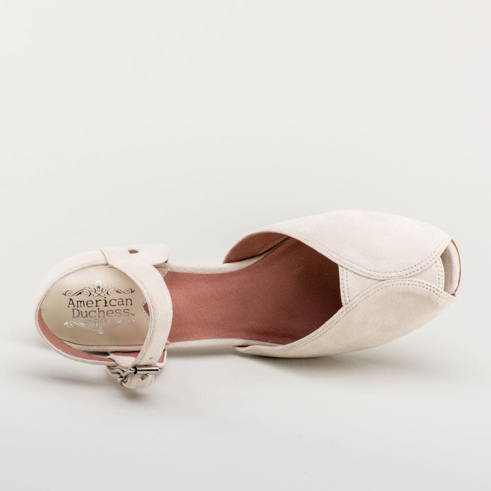 Lido Vintage Sandals (Ivory) – American Duchess