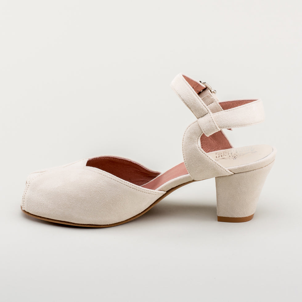 Lido Vintage Sandals (Ivory) – American Duchess