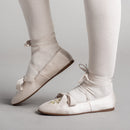 Penelope Regency Slippers (Ivory) – American Duchess