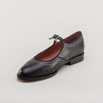 Wednesday Vintage Mary Jane Shoes (Black) – American Duchess