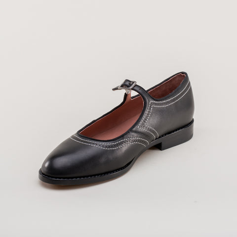 Wednesday Vintage Mary Jane Shoes (Black) – American Duchess
